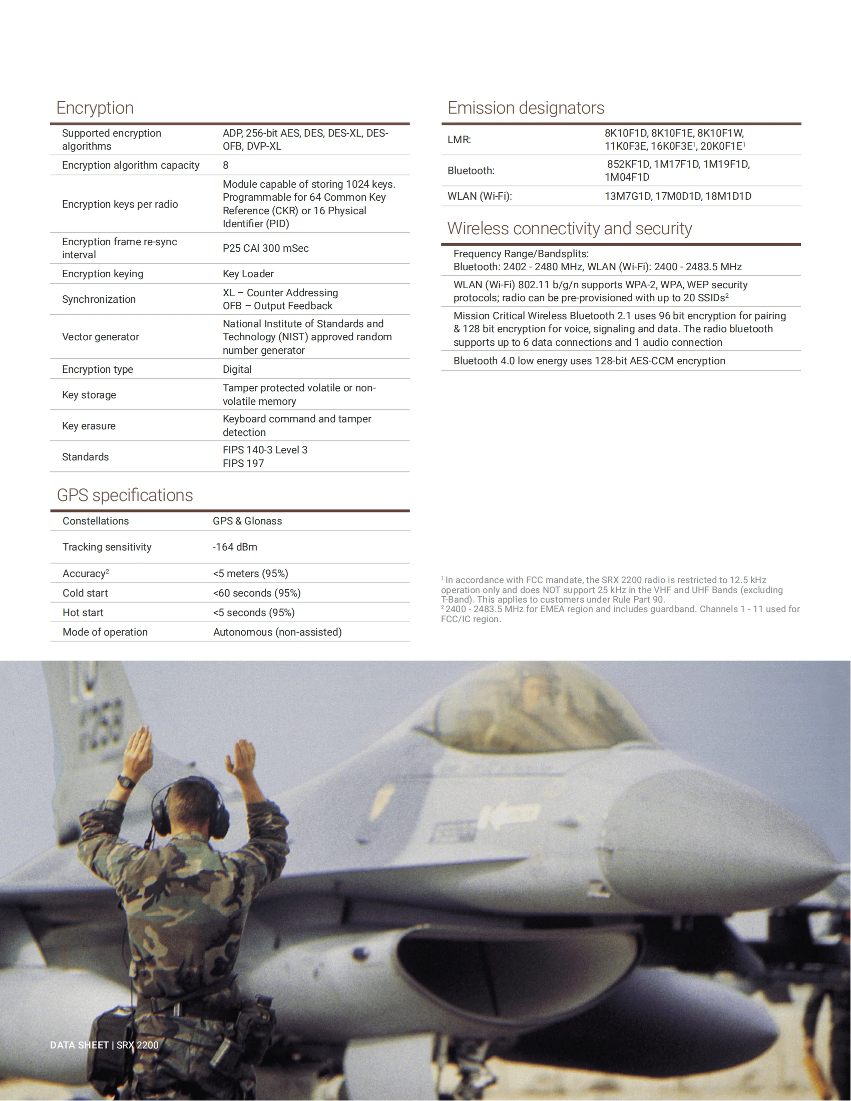 Motorola Srx 2200 Enhanced Combat Radio Ip68 Waterproof Bluetooth Gps ...