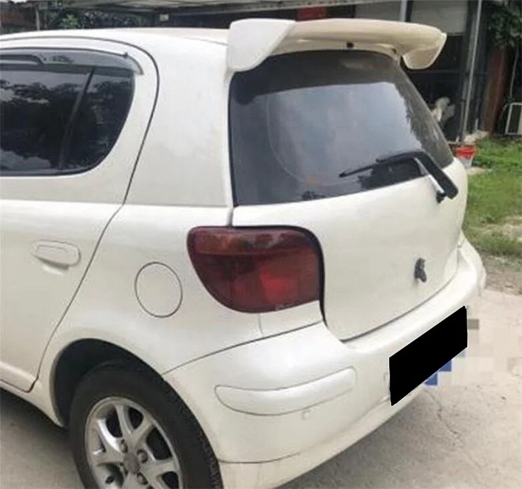 Toyota Vitz Spoiler 2001-2008 - Roof Style WXK ABS Plastic Rear Spoiler ...