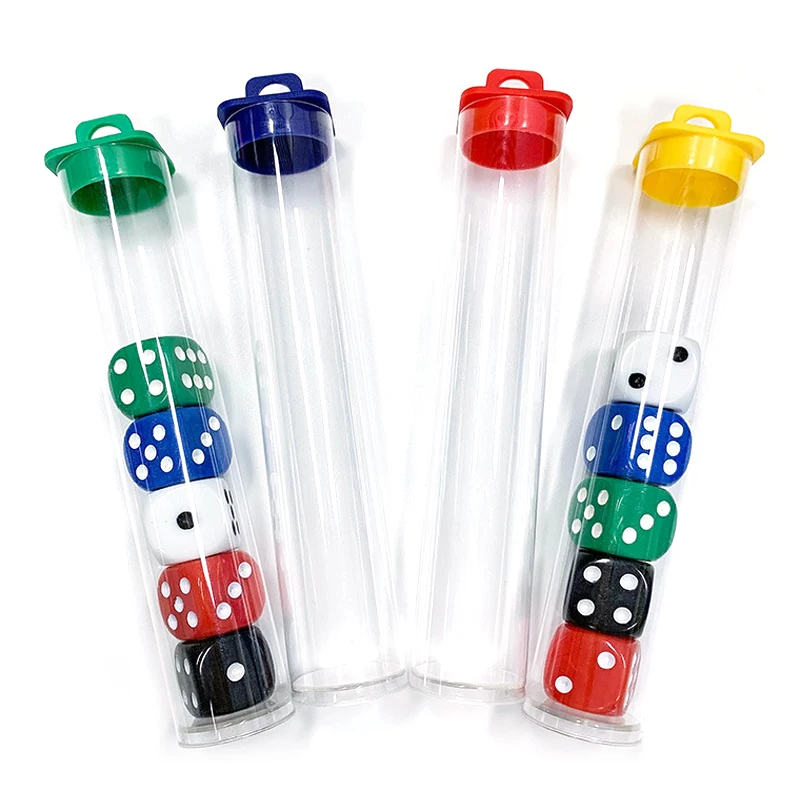 Custom Acrylic Polyhedral Dnd Rpg 7Pcs Set Transparent Clear Plastic ...