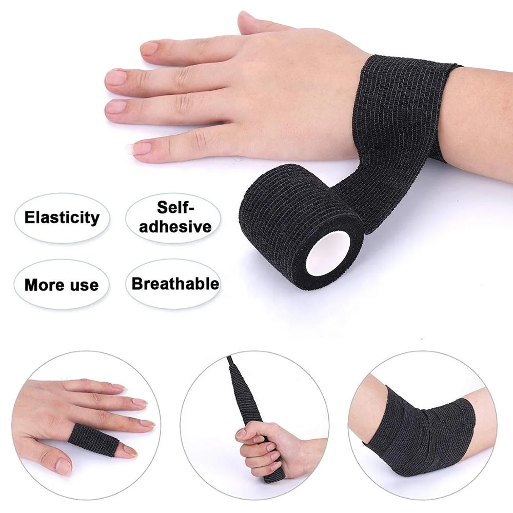 Best Sell Waterproof Easy To Tear Off Light Elastistic Cohesive Bandage ...