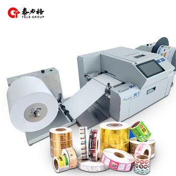Roll To Roll Color Label Inkjet Printer Digital - Buy Inkjet Label ...