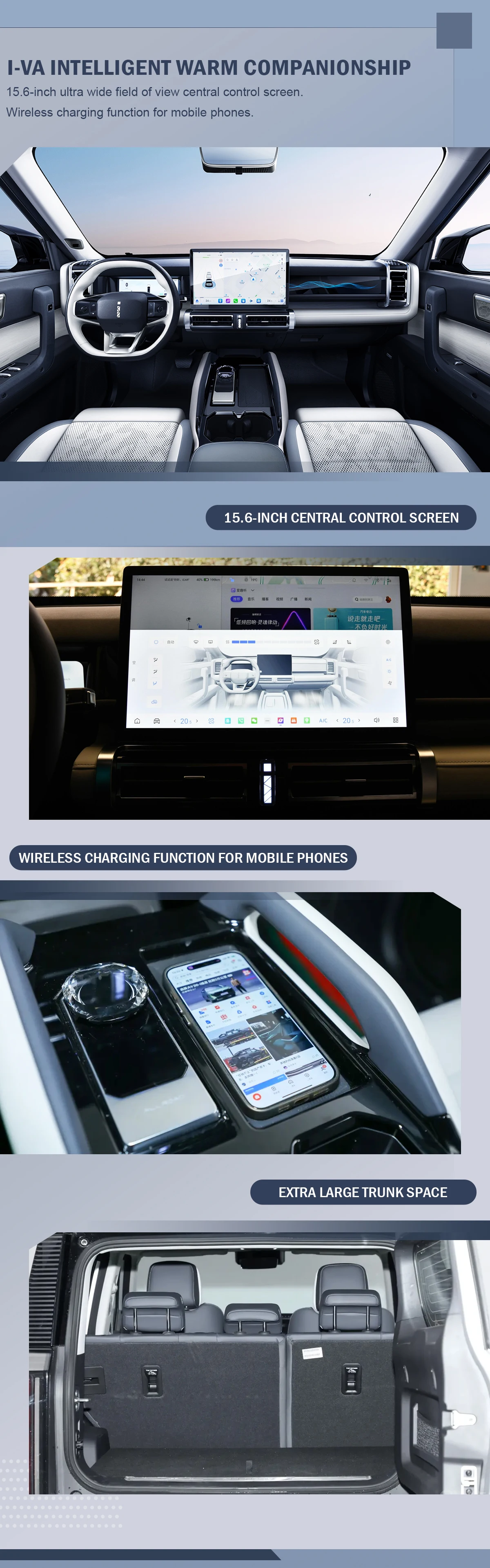 Chery Icar 03 2024 Model - 472KM Electric Car with AWD