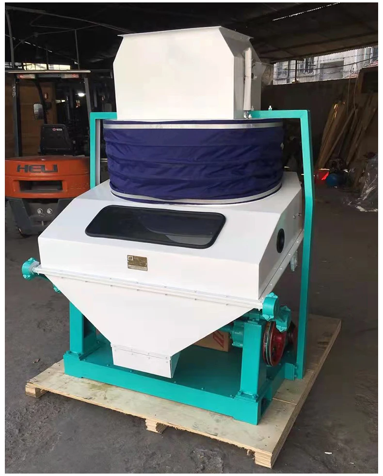Grains Destoner Rice Stoning Machine Wheat Destoner Paddy Stoner TQSX ...