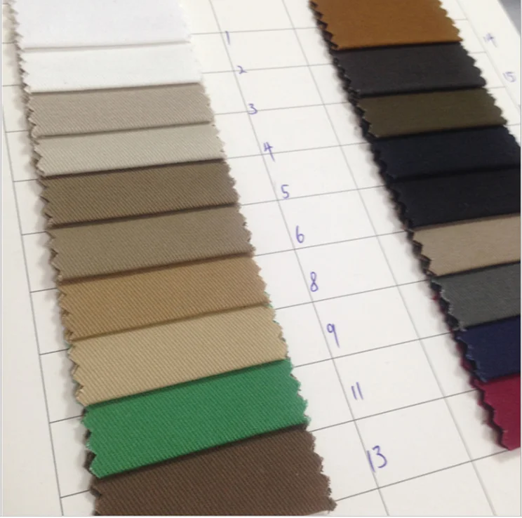 100% Cotton TC CVC 65/35 80/20 Poplin Woven Poly Cotton Fabric for Uniforms