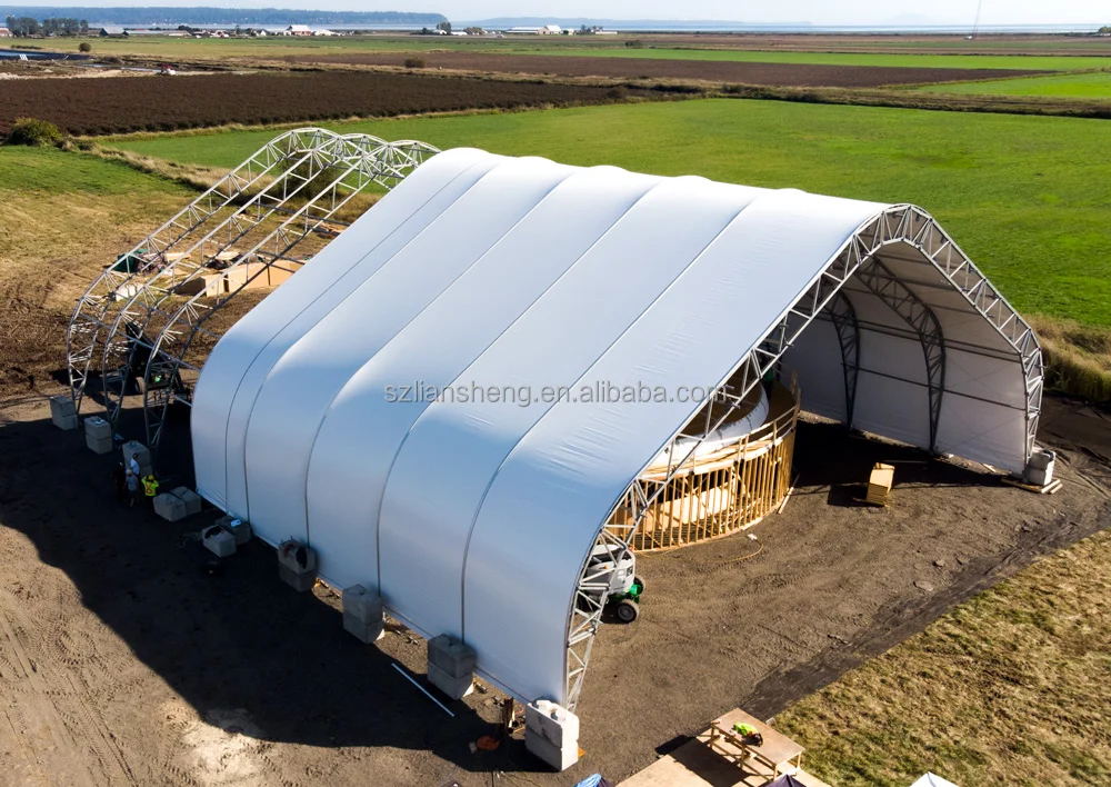 Galvanized Steel Industrial Warehouse Tents - Durable & Customizable