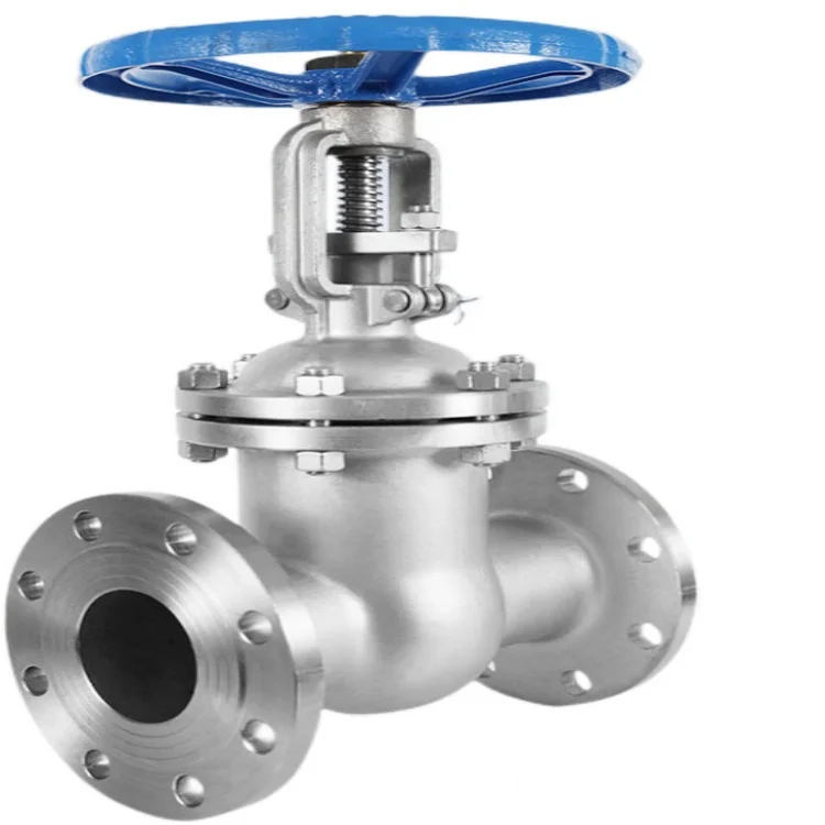 Rising Stem Manual Hand Wheel Flanged Stainless Steel Gate Valve