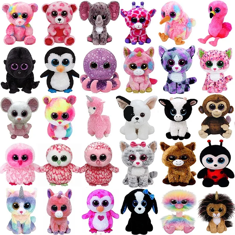 Wholesale High Quality Cute 15cm Animal Plush Toys Big Eyes Bunny ...