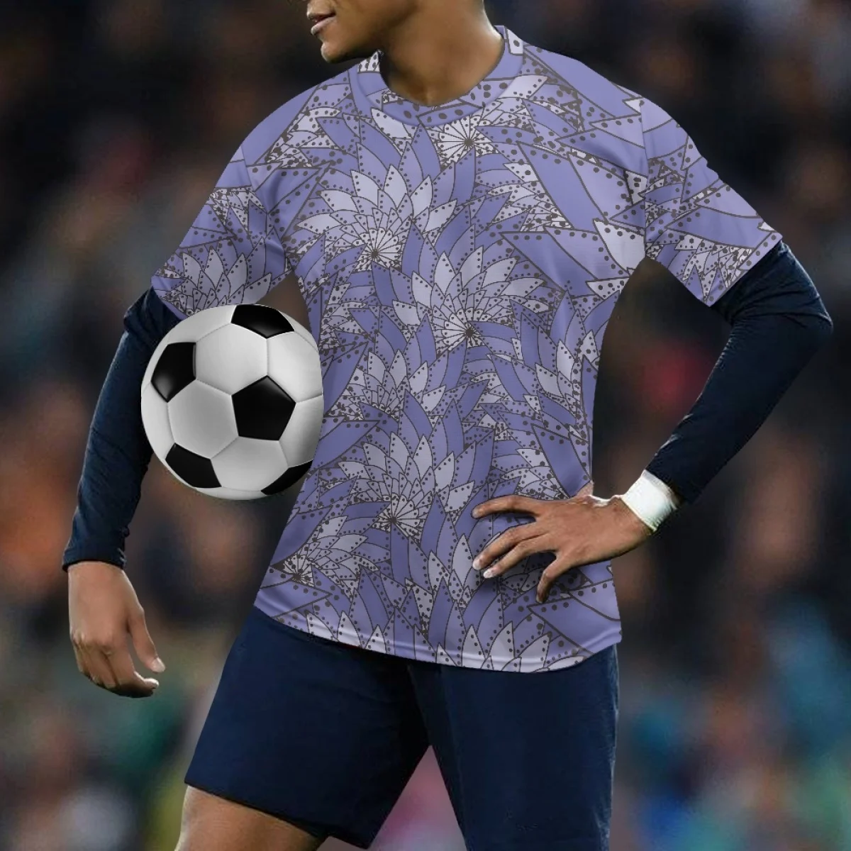 Custom Aboriginal Art Football Jersey - Quick Dry & Comfort