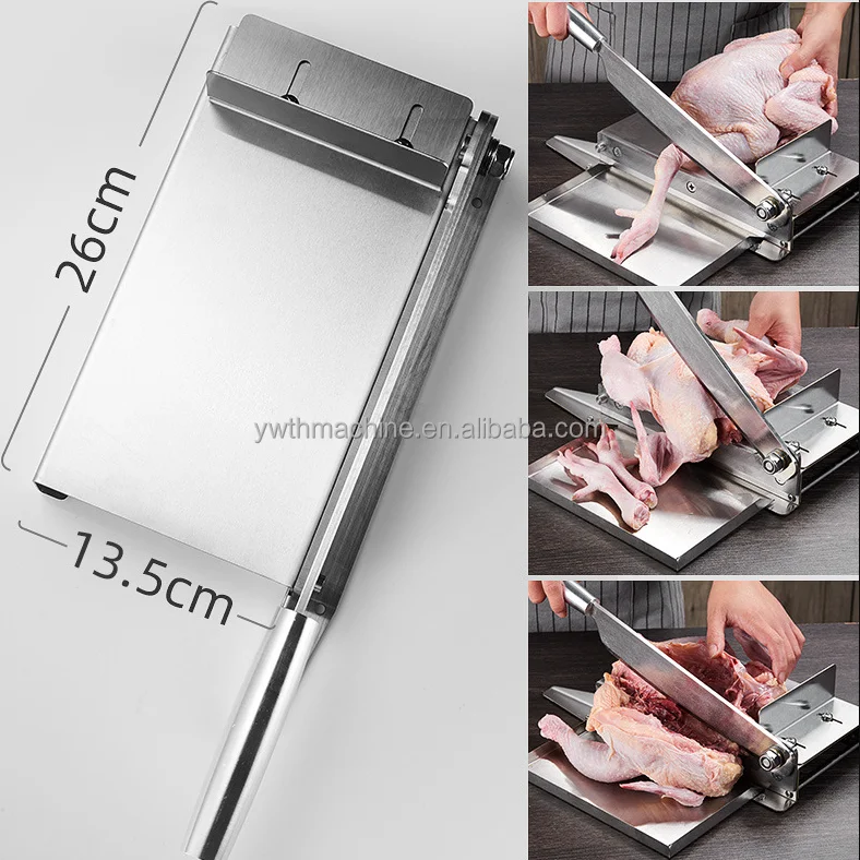 Manual Butcher Guillotine - Efficient Frozen Fish Cutter