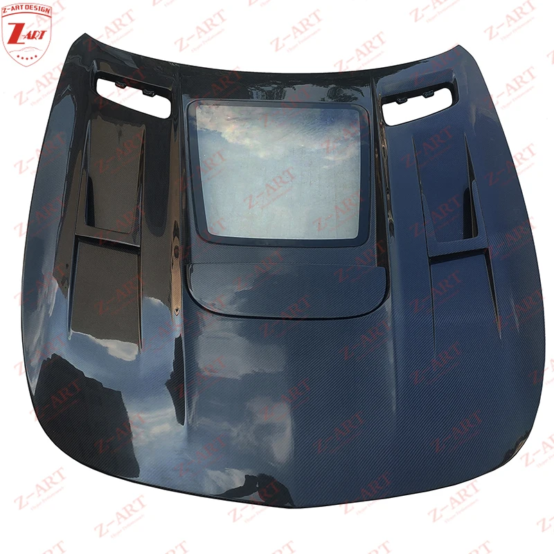 Z-art Dry Carbon Fiber Engine Bonnet For Amg Gt Gts Gtr Gtr Pro ...