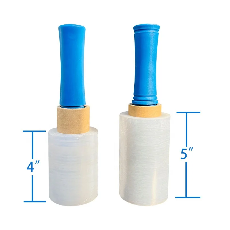 Industrial Strength Pallet Moving Supplies Stretch Wrapping 5" 500ft ...