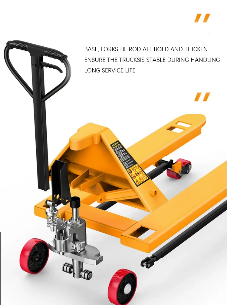 Mini 2t Hand Pallet Pump Truck Fully-Sealed Galvanizing Pump Farm ...