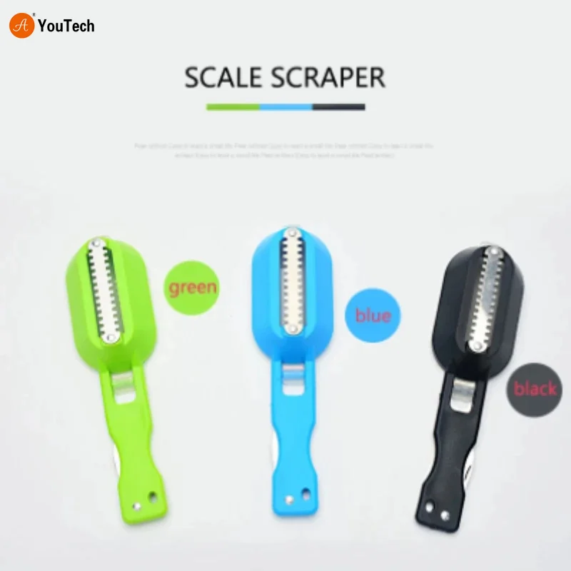 Fish Skin Brush Fast Remove Fish Scale Scraper Planer Tool Fish Scaler ...