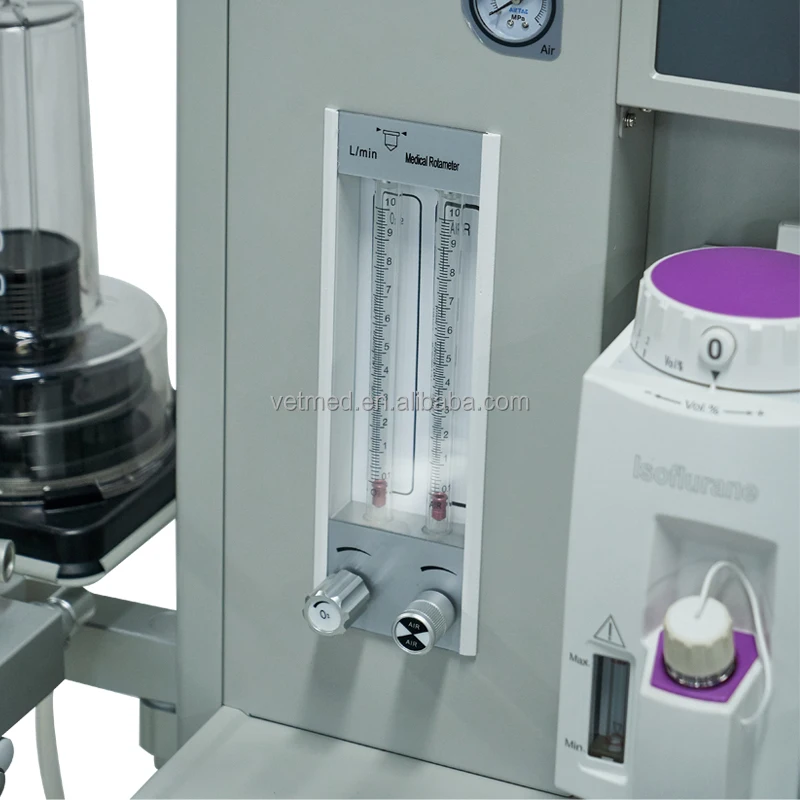 Color Touch Screen Smart Preset Anesthesia Machine For Veterinary ...