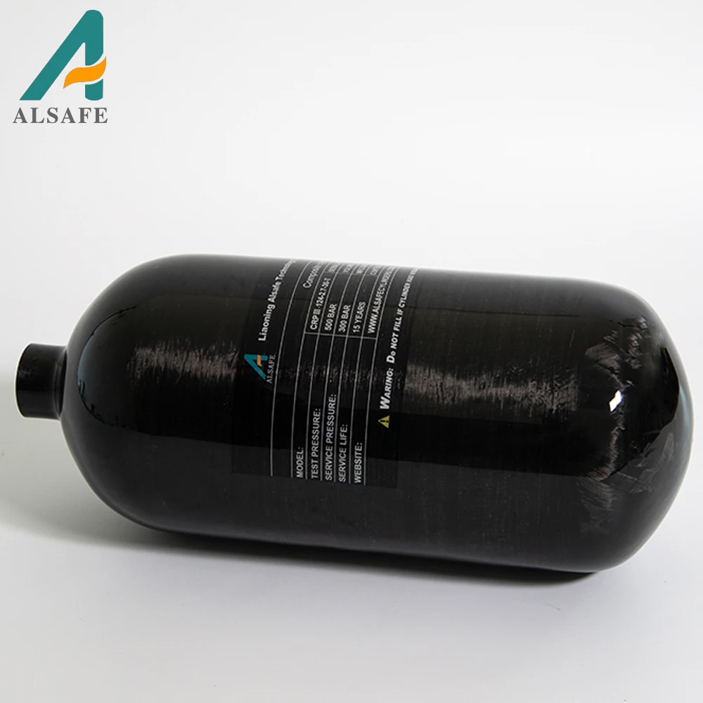 Alsafe High Pressure 2.7l Carbon Fiber Gas Cylinder - Buy Pcp Cylinder ...