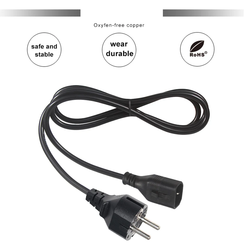 Vde Lockable Cable 16a H05vv-f 3*1.5mm2 Locking 3 Prong Straight Eu ...