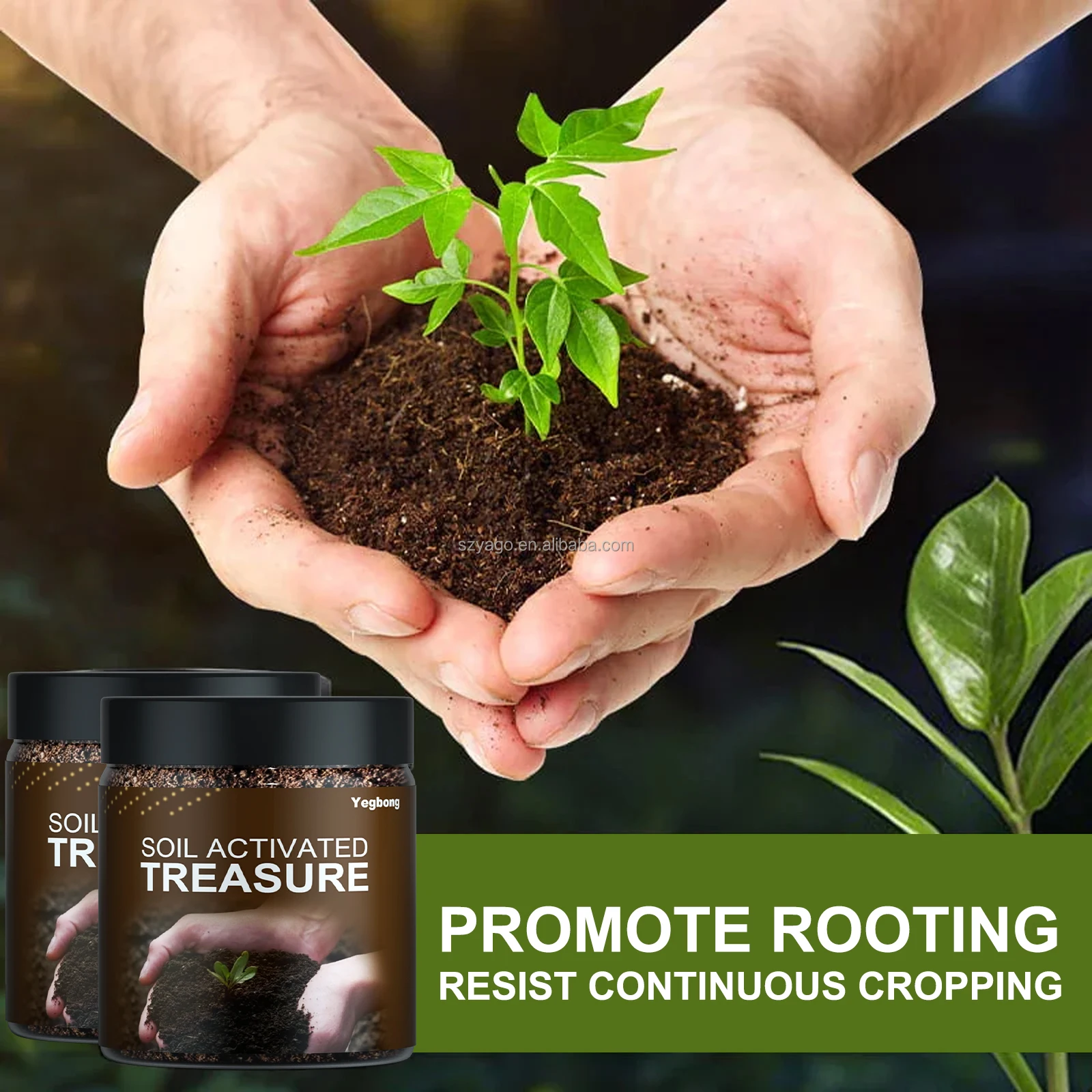 200g Soil Activator Nutrient Soil Mineral Loose Soil Modifier Prevent ...
