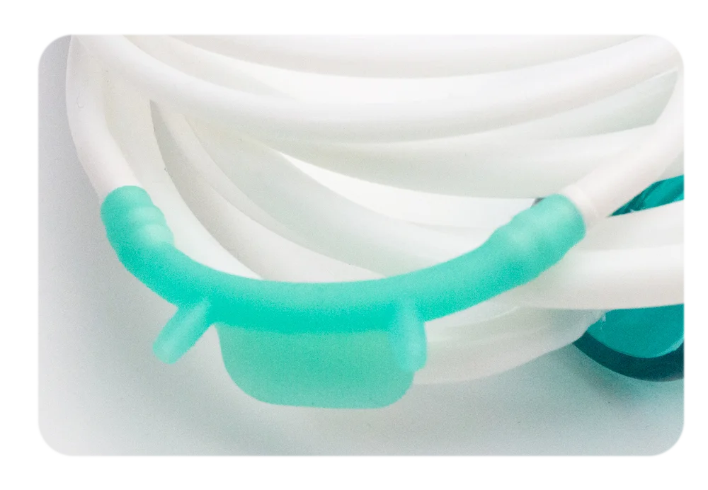 2m Nasal Cannula Soft Silicone Oxygen Tube Accessory Nasal Nanula HFNC ...