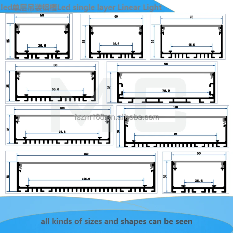 Led Aluminum Profile Show Box/two Layers Sample Box, HOT SALE 17mm Led ...