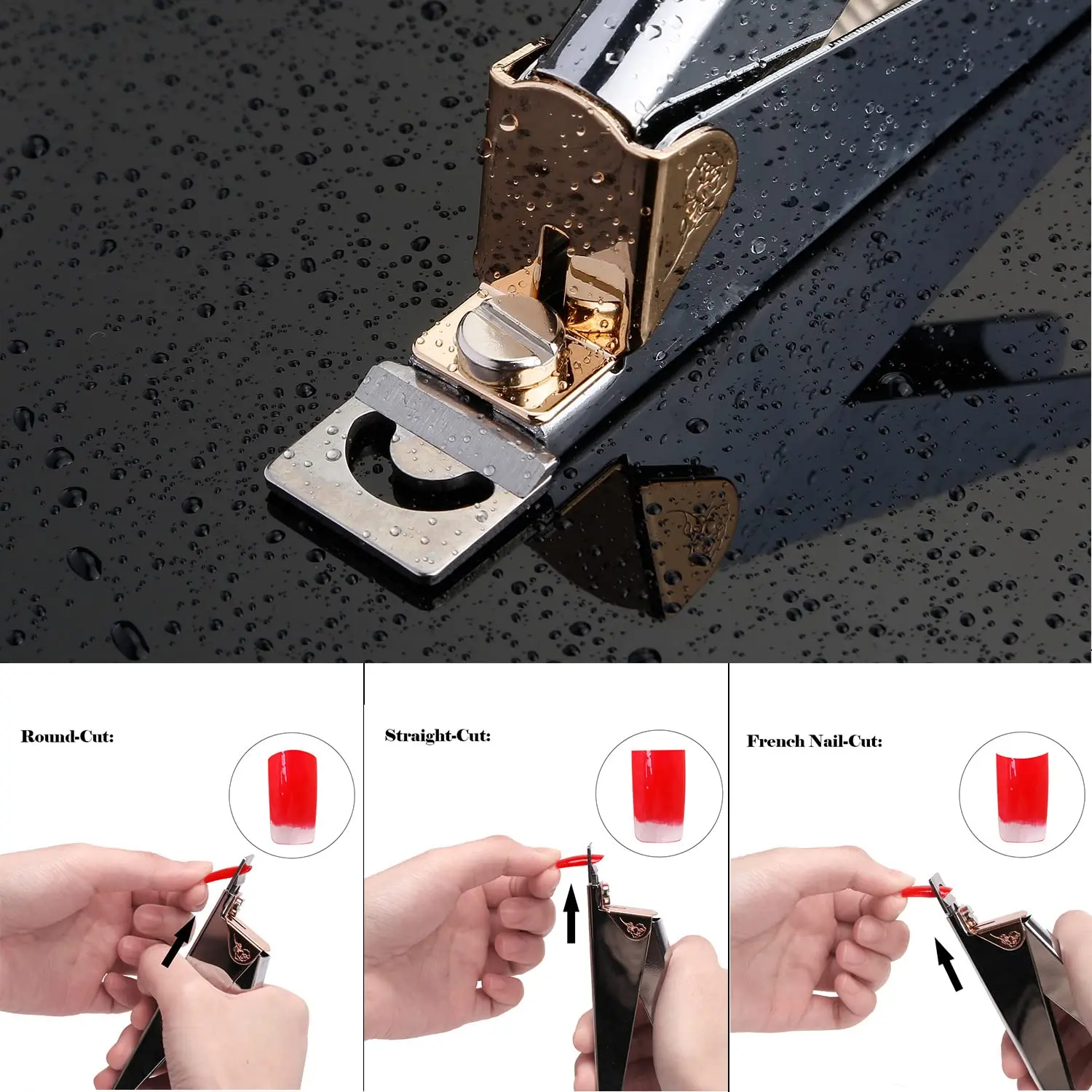 Luma Professional U-shape Nail Edge Cutter With Different Cutting ...