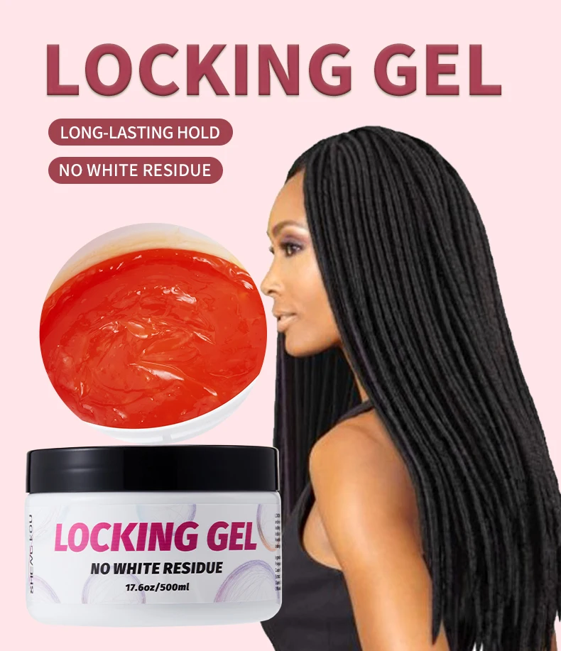 Custom Label All Day Locks Braid Gel Private Label Extra Hold Locks ...