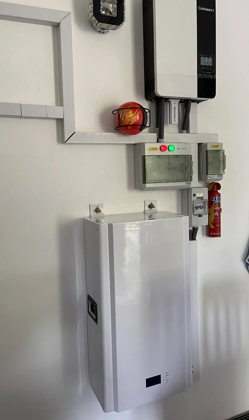 Solar Power Wall Station With Powerwall Battery Wall-mounted System ...