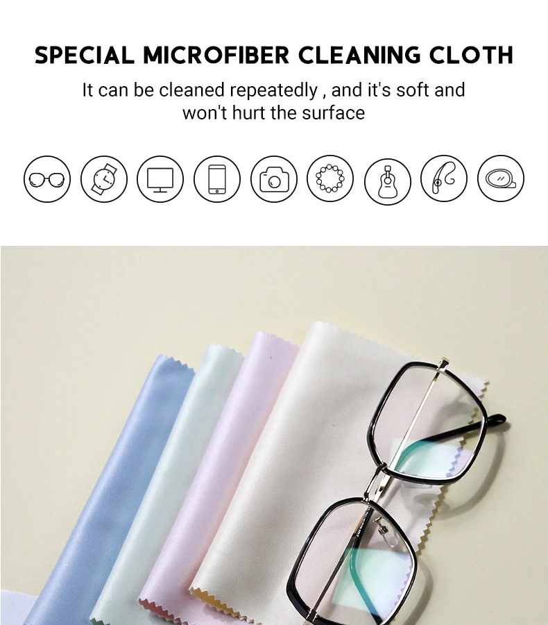Factory Wholesale Low Price Wiper Cleaning Superfine Fiber Sunglasses ...