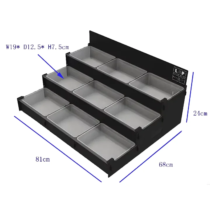 Custom Expo 3 Tier Acrylic Reptile Display Case - Wholesale
