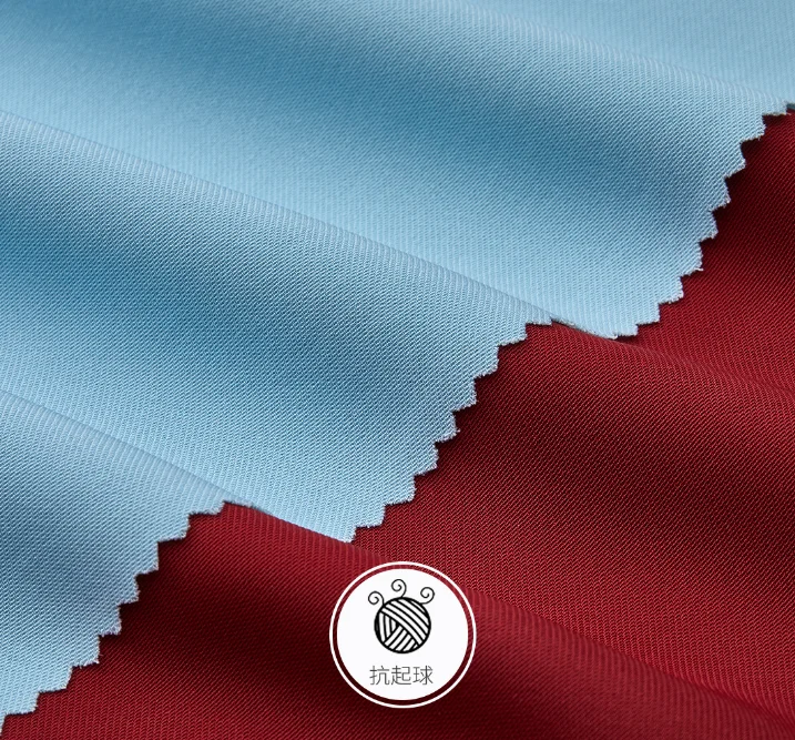 100% Polyester 75d Twill Stretch Pongee Fabric Lining Dress Broad-leg ...