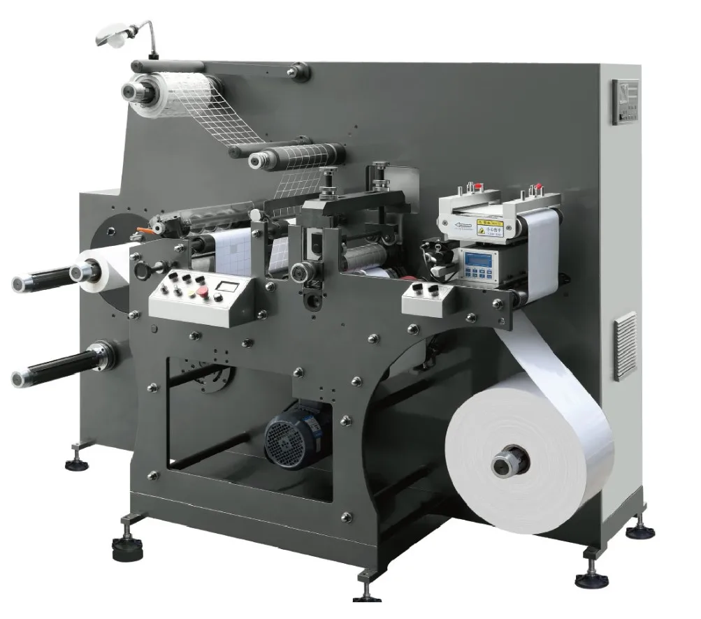 GP-320YH High Speed Rotary Die Cutting Machine with Turret Rewinder