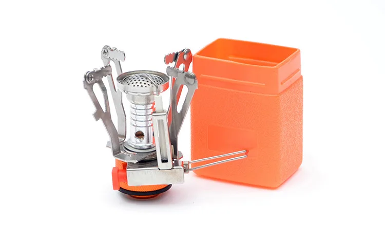 Outdoor Portable Stainless Steel Kitchen Camping Folding Mini Stove Gas ...