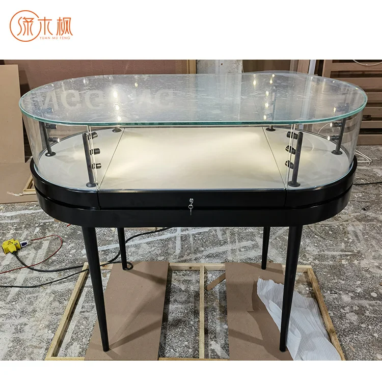Modern Counter Glass Vitrine Jewelry Display Glass Counter Shop With ...