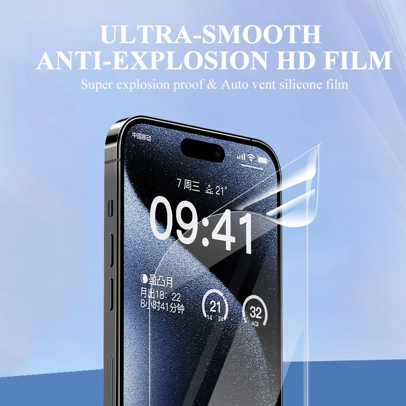 Film de Protection Tpu Anti-Explosion anti-rayures haute transparence ...