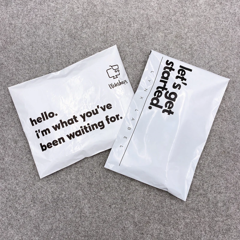 Custom Logo Polymailer Printed Poly Compostable Small Biodegradable ...