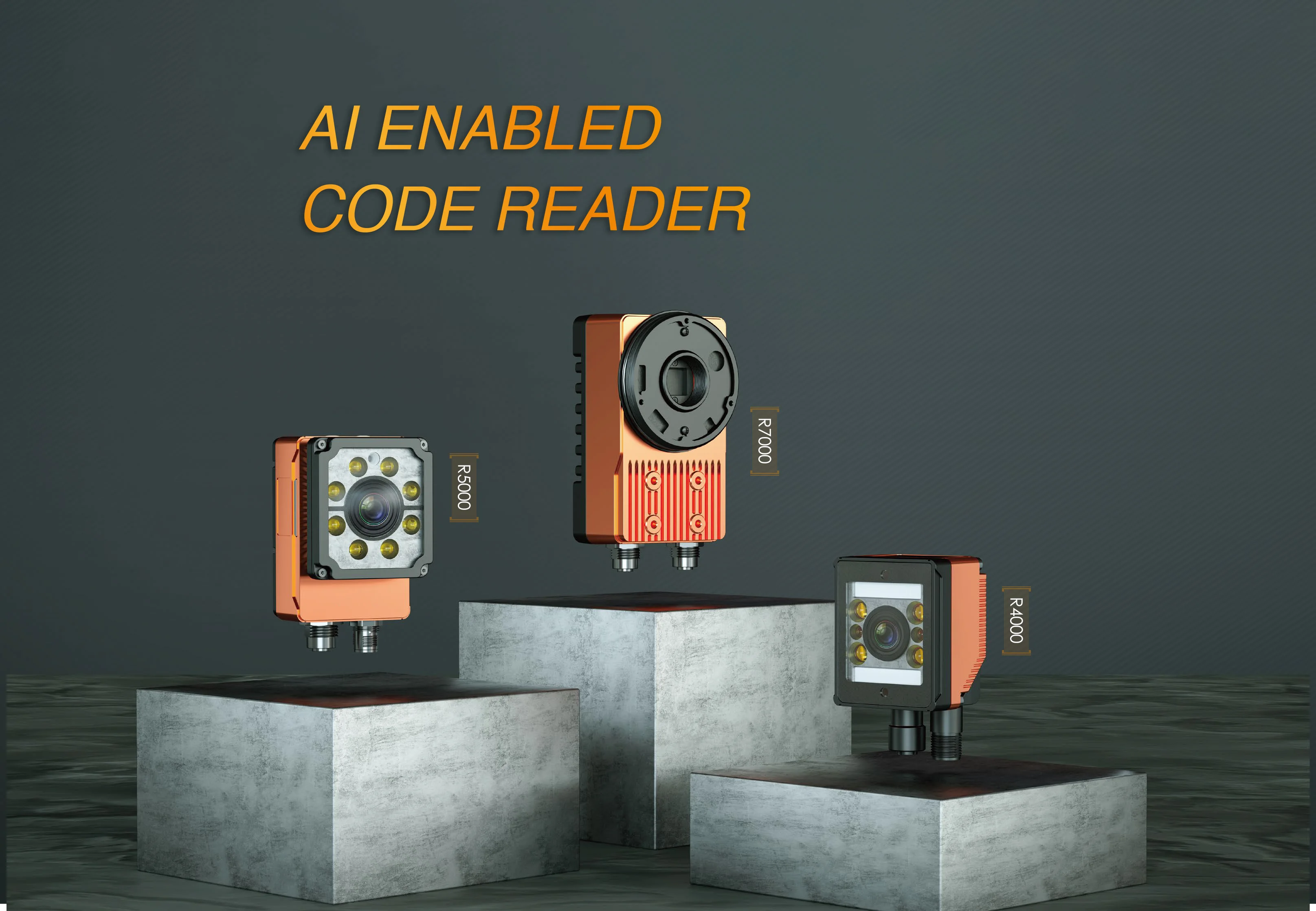 R5016MG AI Enhanced Assembly Line Auto High Speed Code Reading 90 Codes/s Industrial Smart Code ...