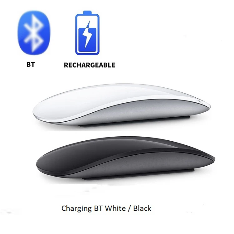 BT Ultra Slim Portable Wireless Arc Touch Sensitive Magic Mouse for ...
