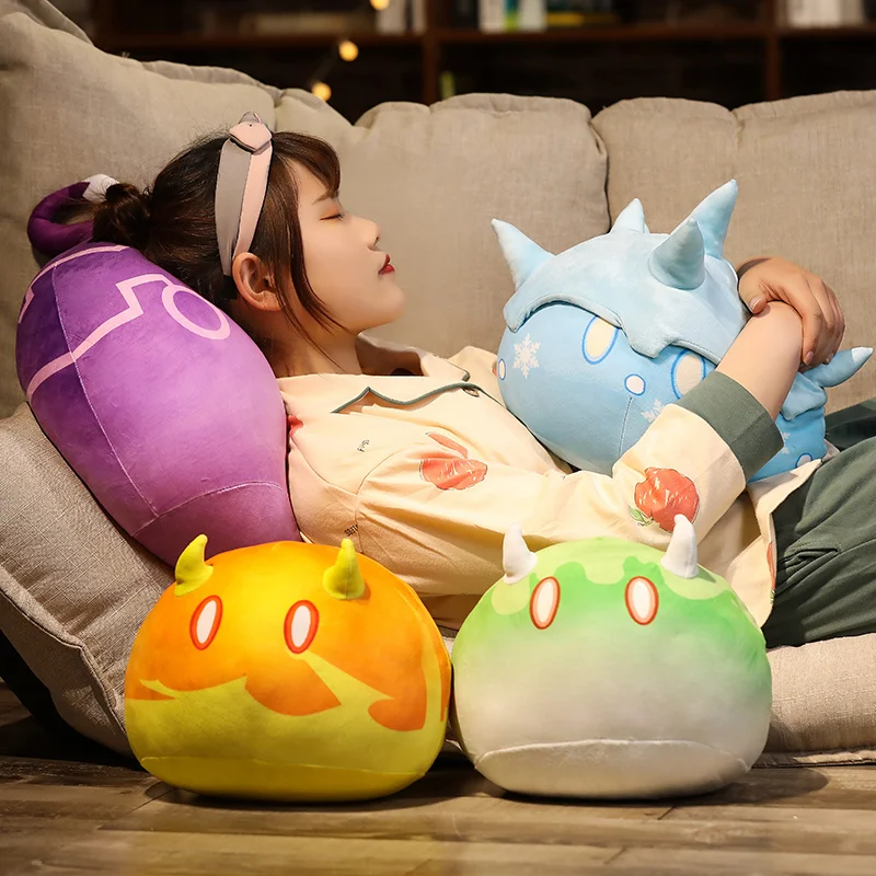 40cm Genshin Impact Plush Toy Genshin Slime Pillow Cushion Anime ...