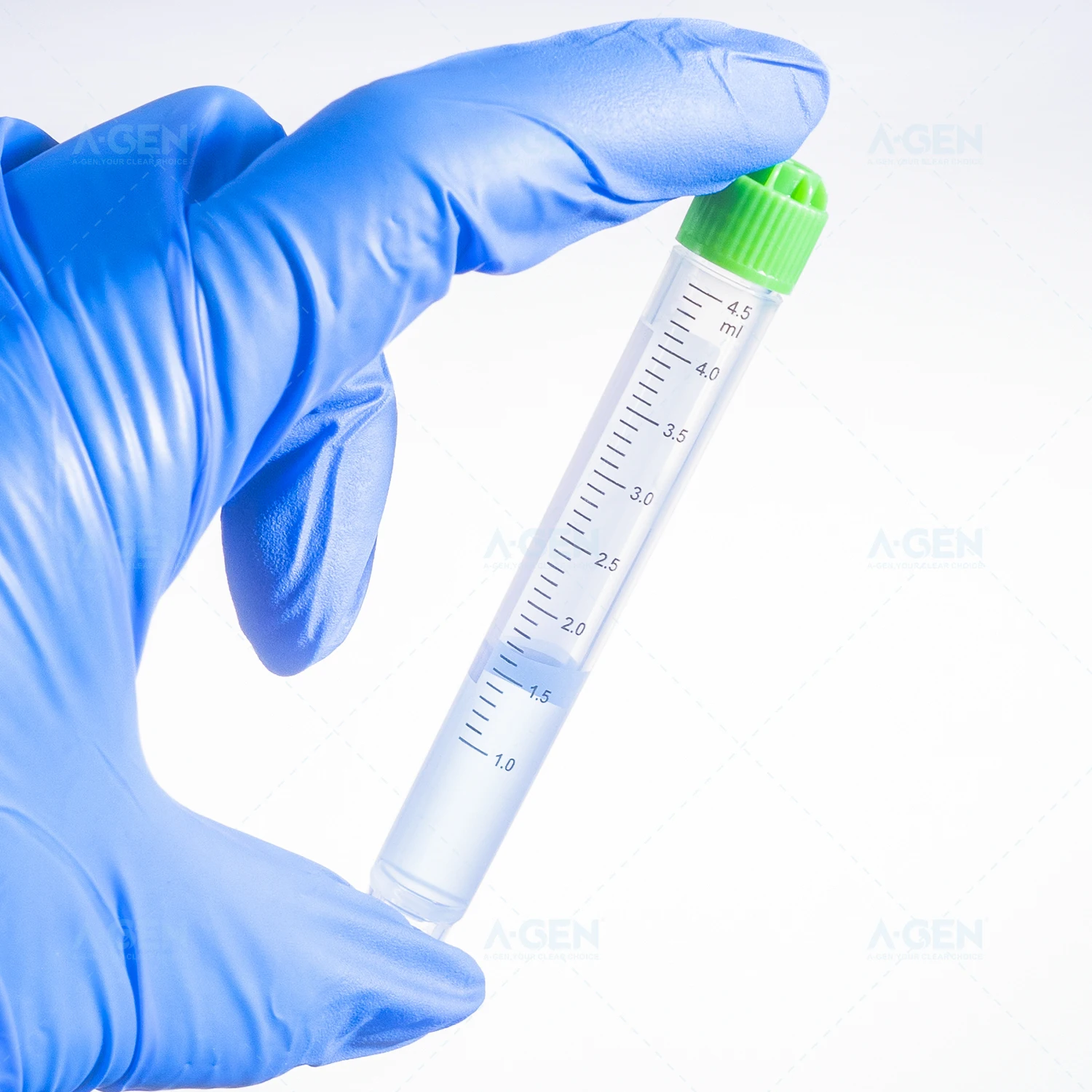 Lab DNase RNase Free Cryovial Tube Round Bottom Self-standing Cryo Tube ...