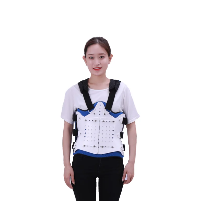 Adjustable Thoracic and Lumbar Spine Fixation Support for Compressive ...