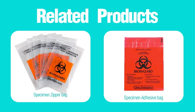 Custom Hospital Disposable Biohazard Medical Garbage Bags