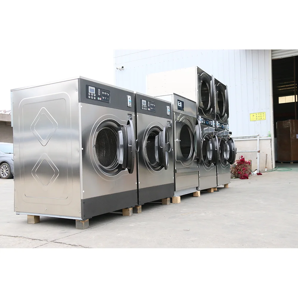 25kg Full Automatic Commercial Coin Operated Self Service Laundromat ...