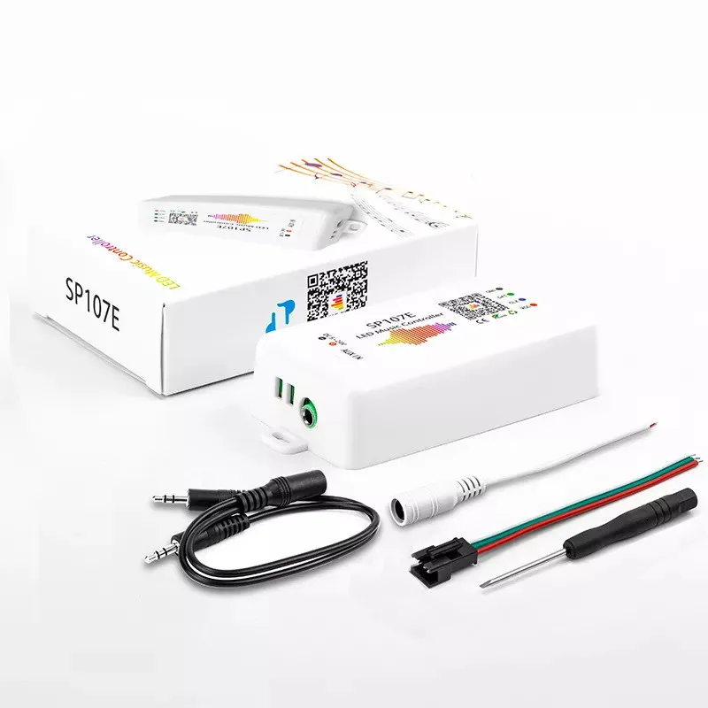 Controlador Led Sp107e Led Mobile Phone App Music Sync Bluetooth Full ...
