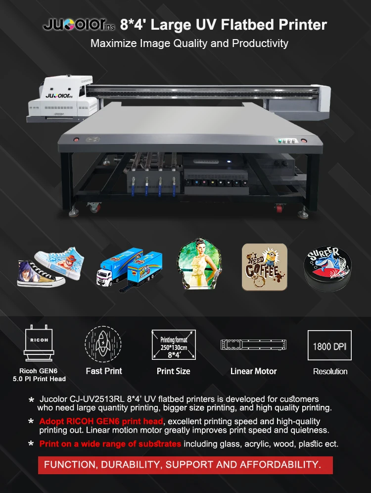 2513 UV Flatbed Printer - Large Format Digital Inkjet