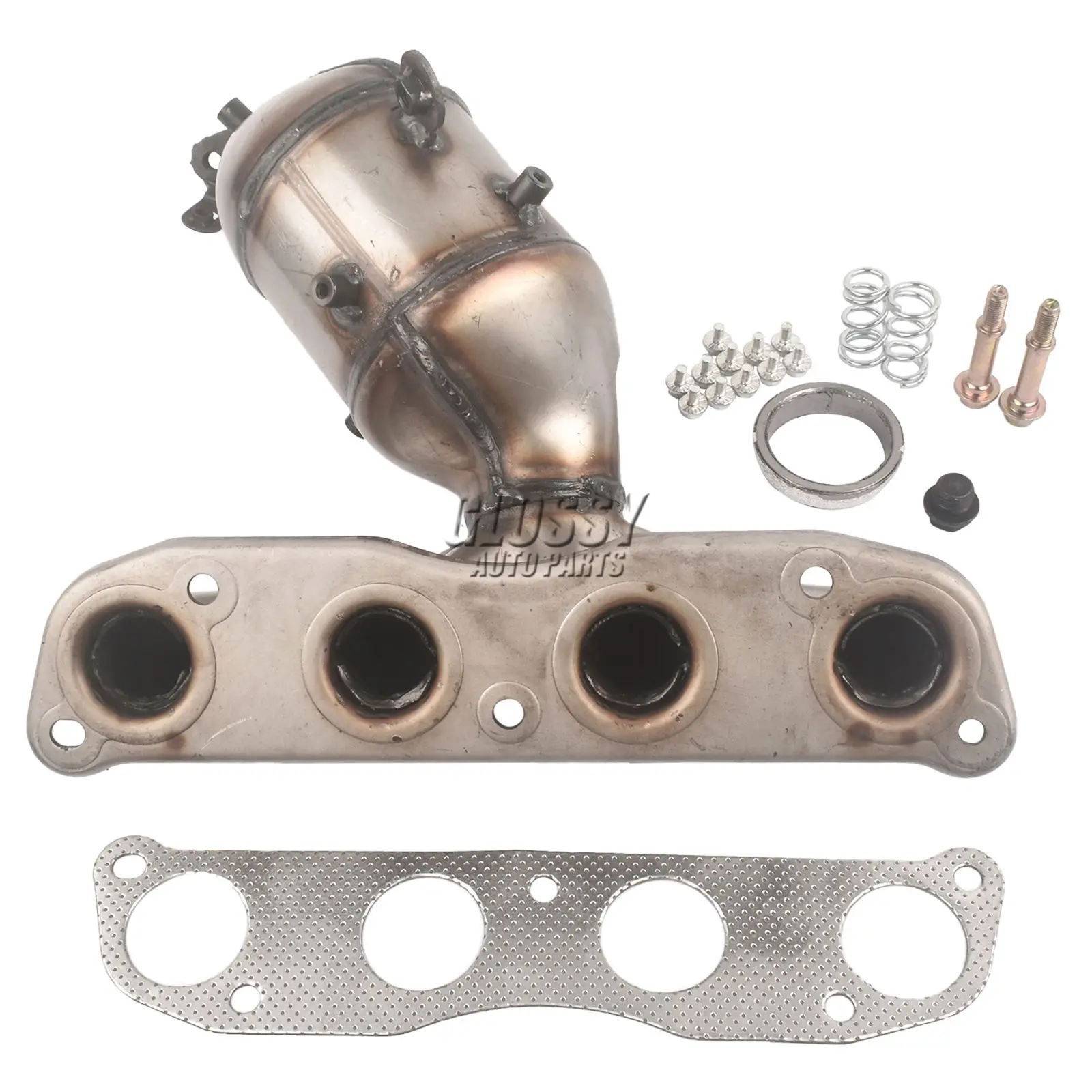 Glossy Catalytic Converter W/ Manifold For L4 1.8l 14002-zj60a ...
