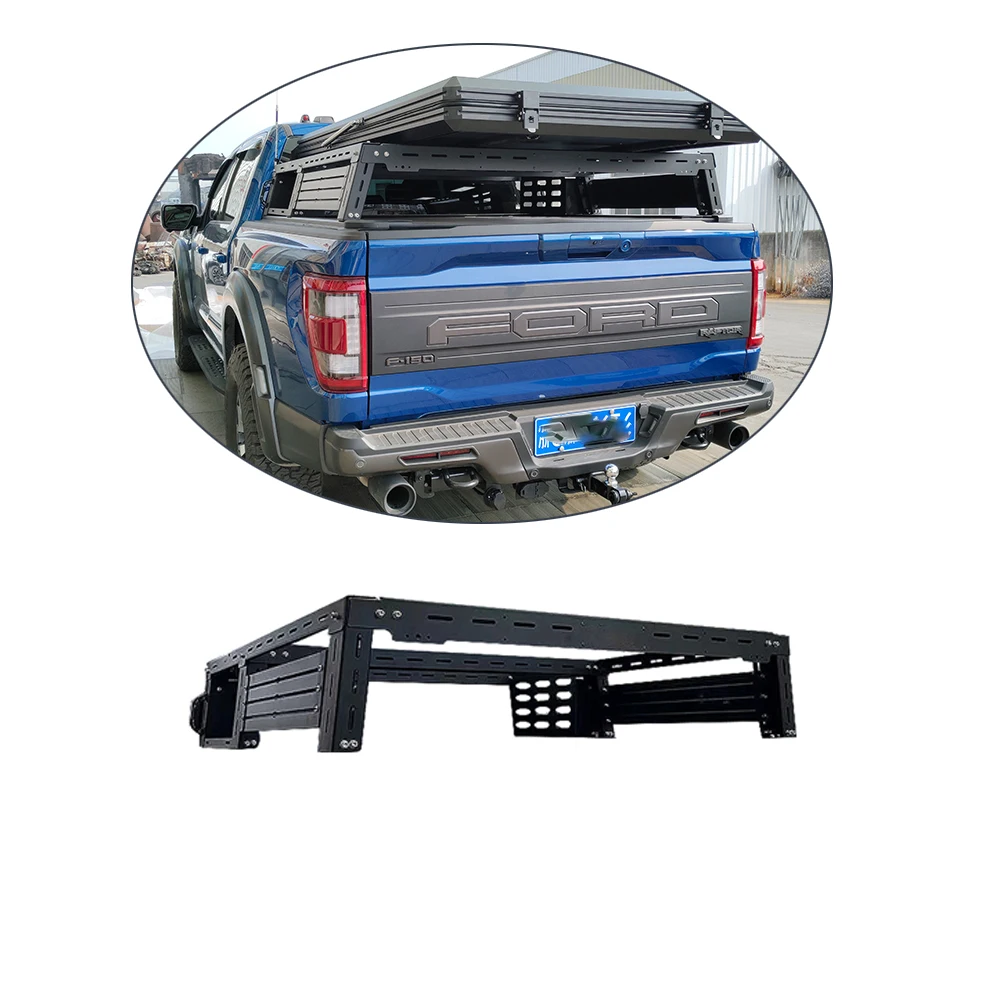Universal Adjustable Roll Bar Aluminium Alloy Carrier Cage Truck Bed ...