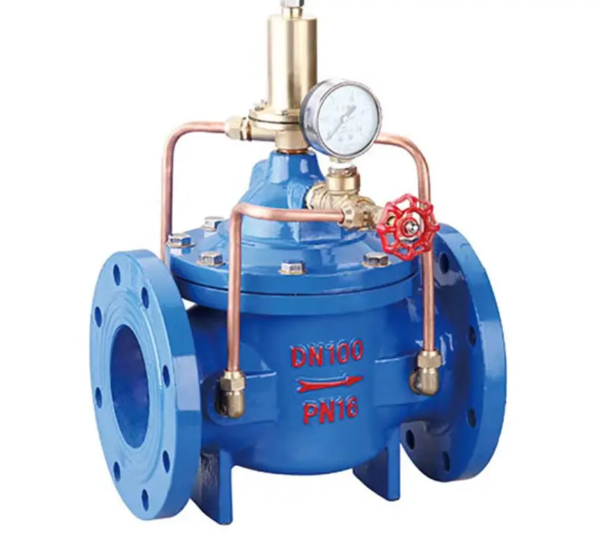 Flange Water Tank Float Ball Valve Pressure Reducing Brass Standard ...