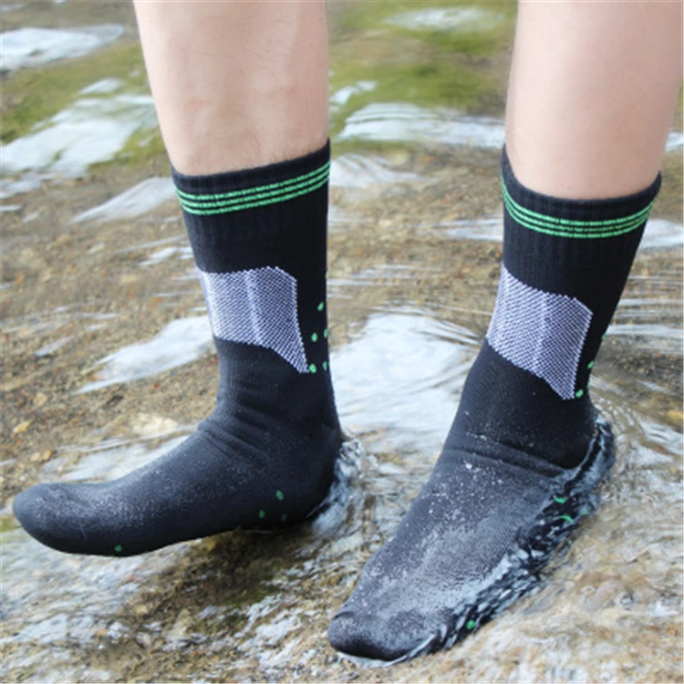 3 Layers Waterproof Socks Pu Membrane Outdoor Hiking Socks - Buy Hiking ...