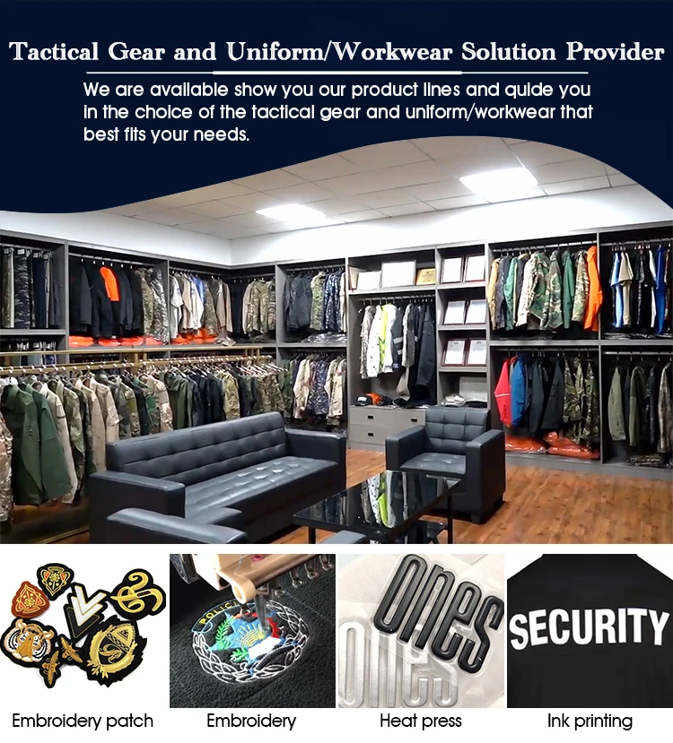 Wholesale Tactical Security Uniforms for Private Guards