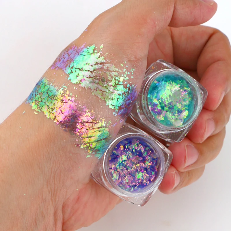 Wholesale Multichrome Powder Chameleon Magic Flakes Powder Chrome ...