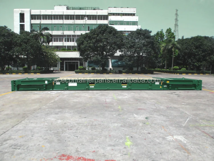 40ft Corten Steel Flat Rack Shipping Containers for Sale